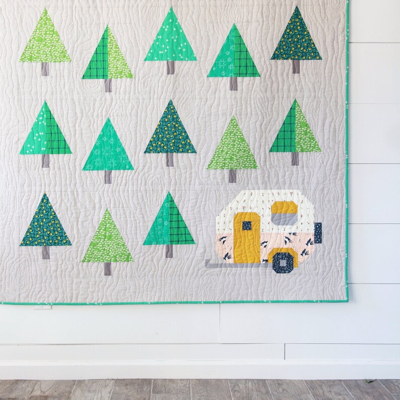 Up North Quilt Pattern by Pen & Paper - Cute and Easy Modern Outdoor ...