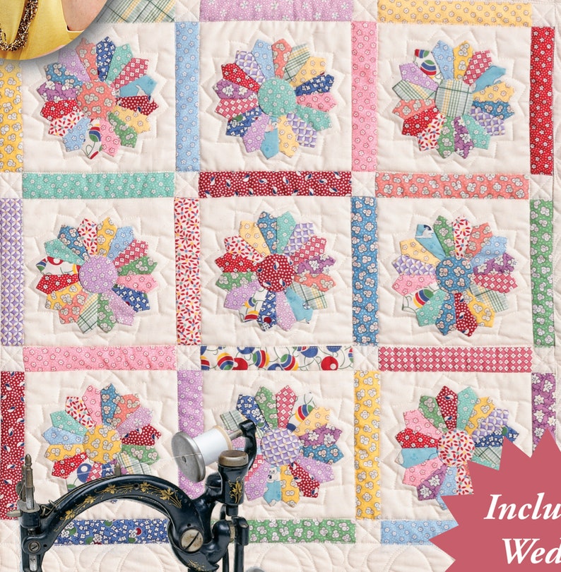 Mini Dresden Plate Pattern and Template 1280 Quilt in a Day - Etsy