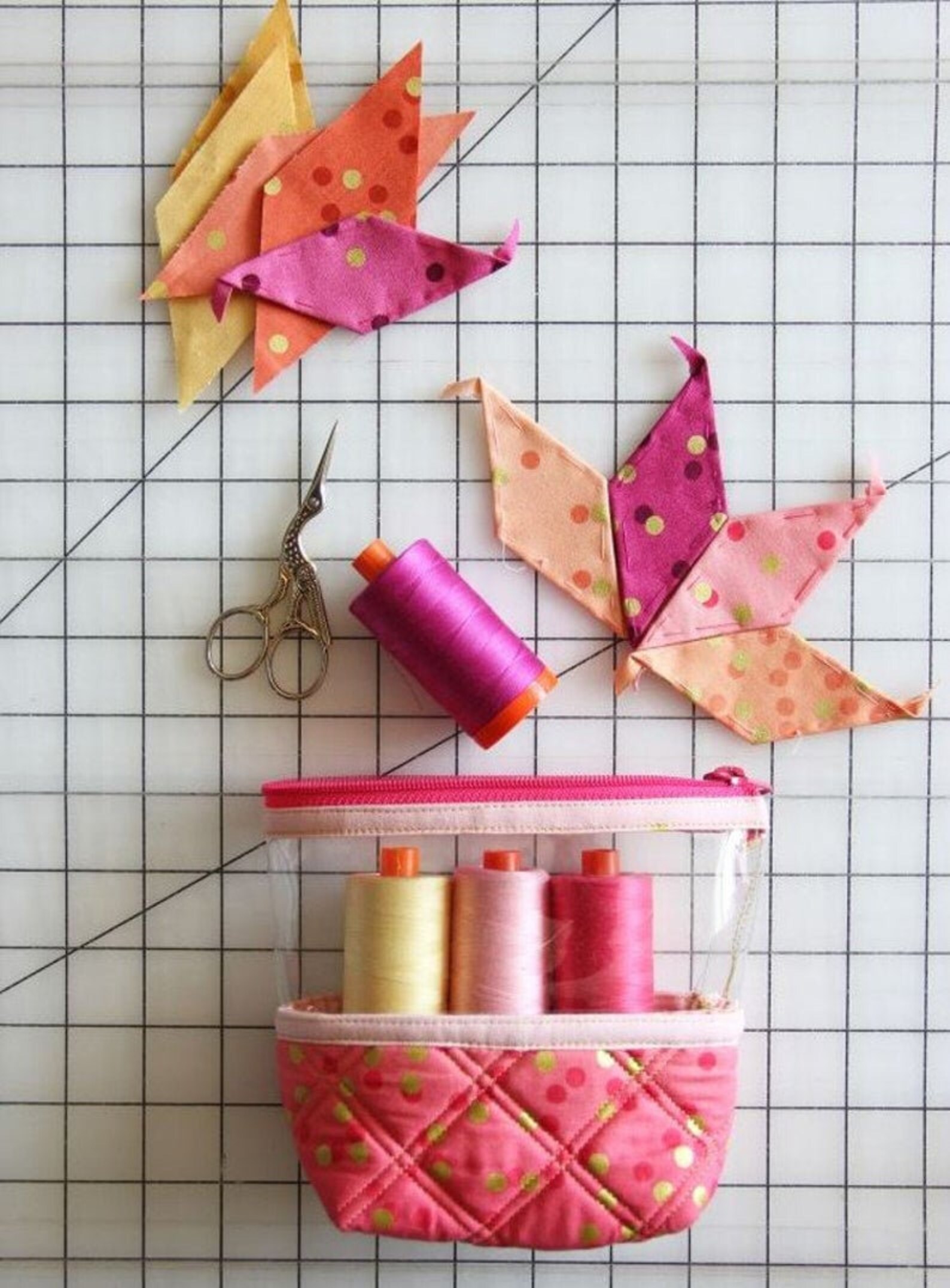 Hello Pouches by Knot and Thread Designs - 4 Sizes Included - Etsy