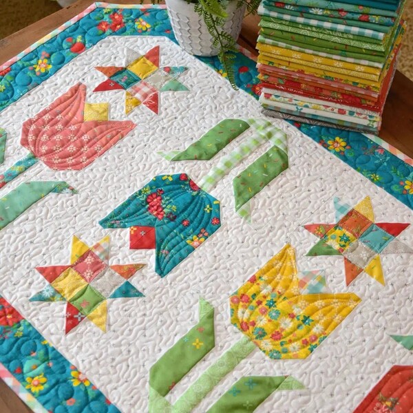 Tulip Quilt Pattern - Etsy
