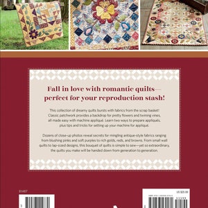 Autumn Bouquet Quilt Book - 12 Dreamy Patchwork and Applique Quilt ...