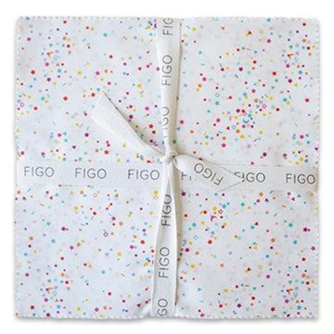 Dovetail 10 Inch Tiles by Ghazal Razavi for Figo Fabrics - Low Volume ...