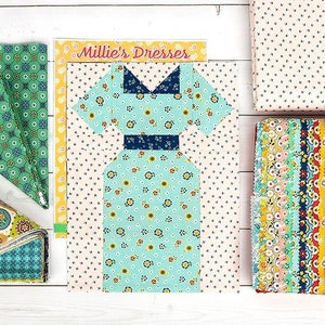 Millie's Dresses Quilt Pattern by Lori Holt It's Sew Emma - Etsy