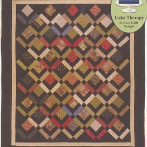 Three Layer Cake Quilt Pattern by Cozy Quilt Designs - Etsy