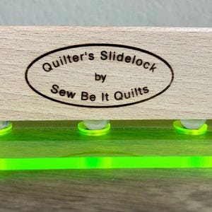 24 Inch Lighted Edge Slidelock Quilting Ruler That Highlights All ...