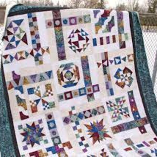 Block of the Month Quilt Pattern - Etsy
