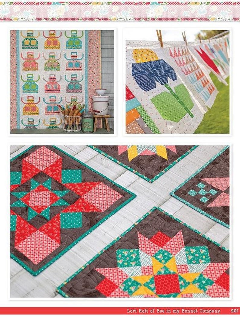 Farm Girl Vintage 2 Quilt Book by Lori Holt Quilting - Etsy