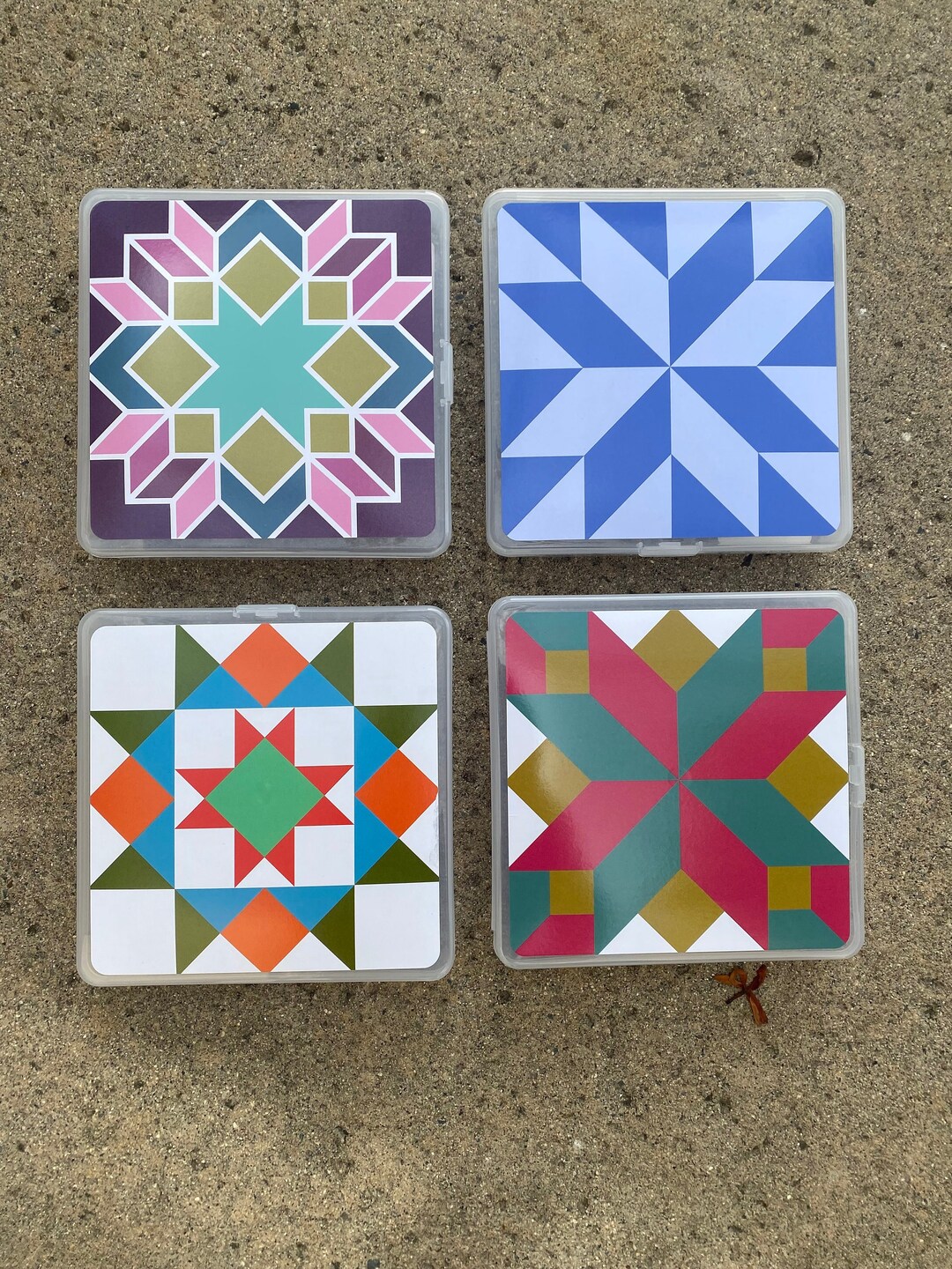 Quilty Storage Block Boxes, Clear Keepsake Boxes, Great Gift Box Idea ...