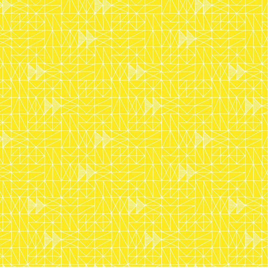 Patchwork - Yellow - Foundation 2 by Shayla Wolf for Windham Fabrics ...