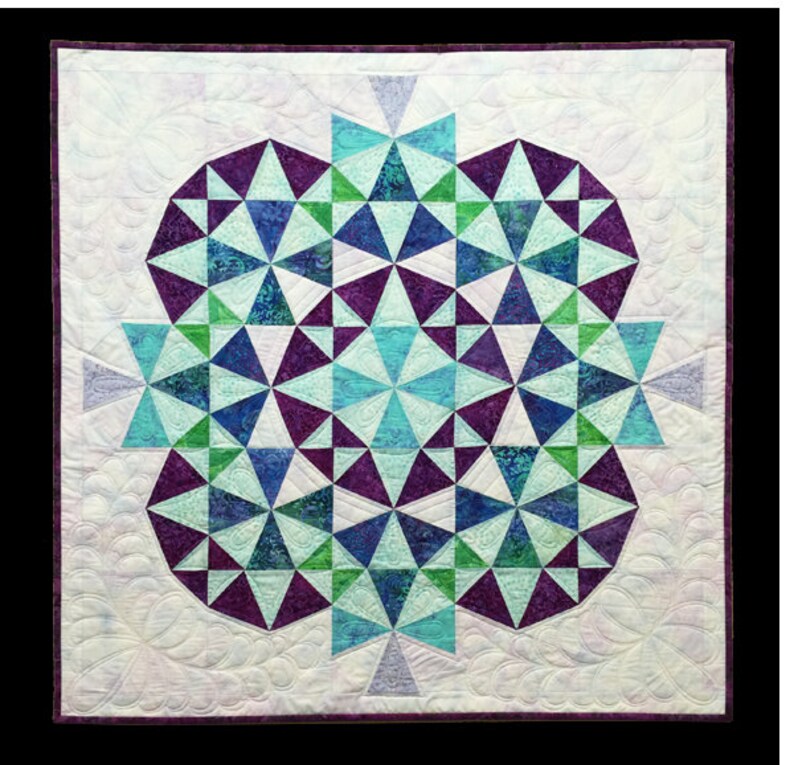 Eleanor Burns Signature Quilt Pattern: Kaleidoscope 2 Quilt in a Day - Etsy
