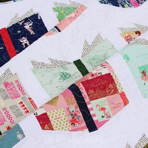 Angela Pingel Designs: Book Nerd Quilt Pattern - Fat Quarter Friendly ...