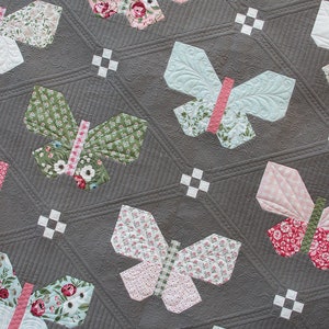 Flutter Quilt Pattern by Lella Boutique - Fat Eighths Butterfly Quilt ...