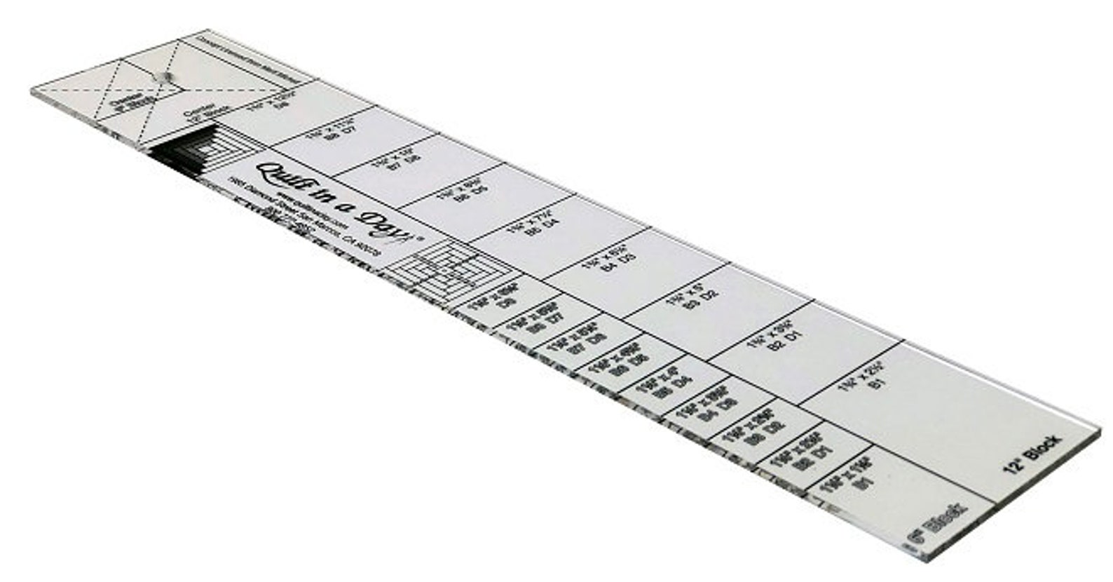 The Log Cabin Ruler by Quilt in a Day Companion to Forty - Etsy