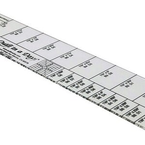 The Log Cabin Ruler by Quilt in a Day Companion to Forty Fabulous Years ...