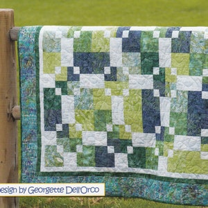 Mirror Mirror Quilt Pattern by Cozy Quilt Designs - A Fat Quarters ...