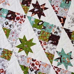 Hodgepodge Quilt Pattern by Modernly Morgan - Fat Quarter and Scrap ...