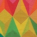 Aura Foundation Paper Piecing Pattern, a Super Colorful Ombre Quilt ...