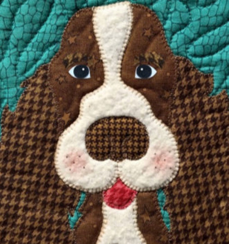 Brown Springer Spaniel Precut Fused Applique Kit Includes All - Etsy