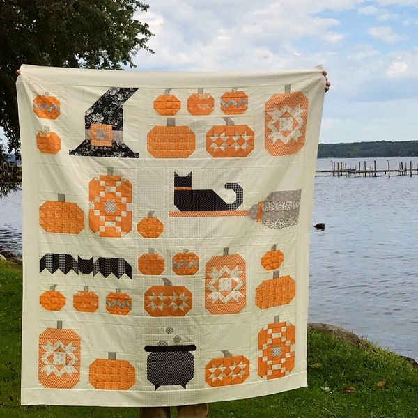 Halloween Quilt Kit - Etsy