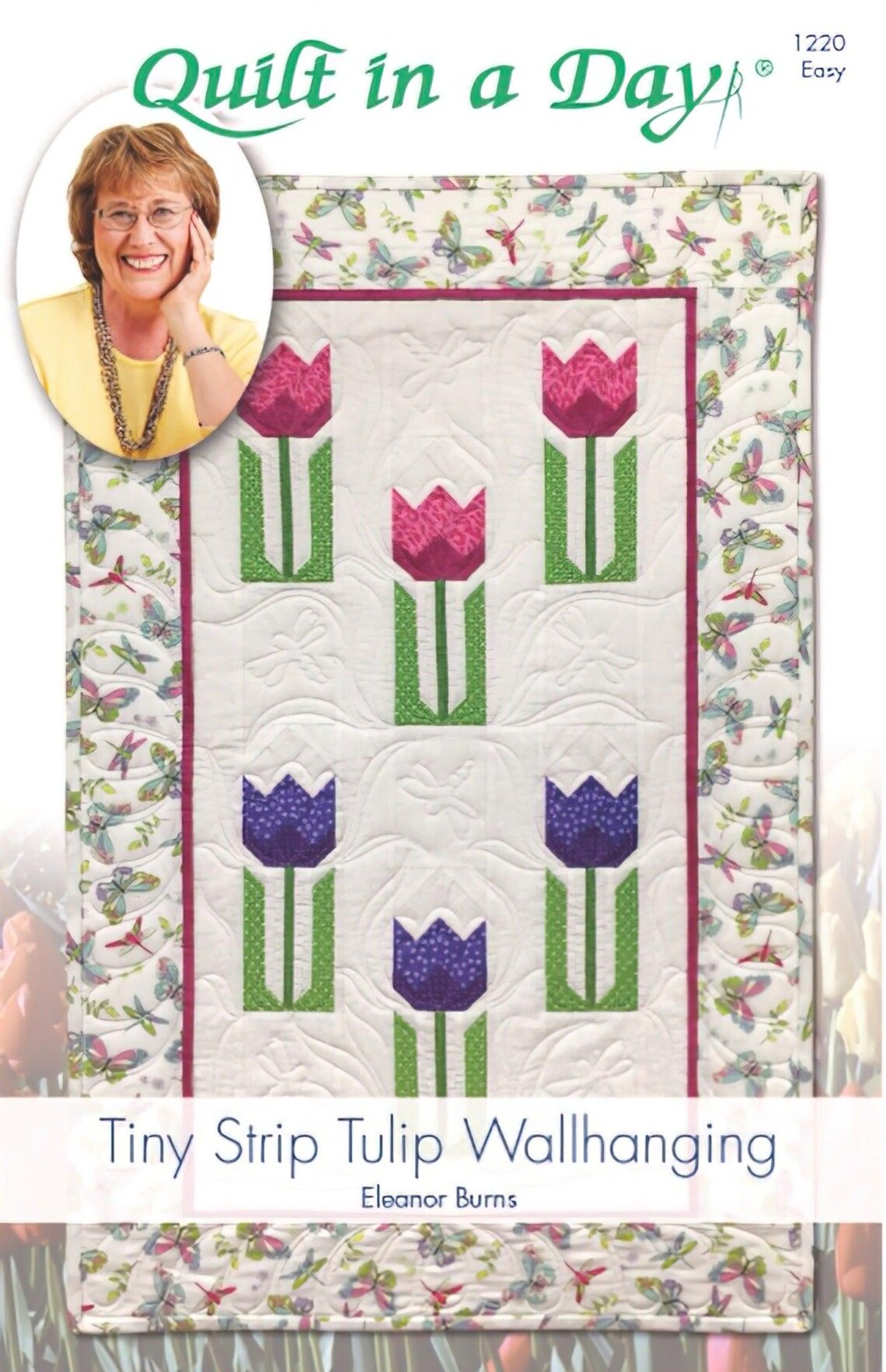 Tiny Strip Tulip Wallhanging: Eleanor Burns Signature Quilt Pattern for ...