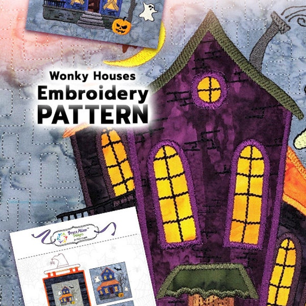 Wonky Houses - Etsy