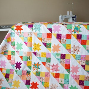 Hodgepodge Quilt Pattern by Modernly Morgan - Fat Quarter and Scrap ...