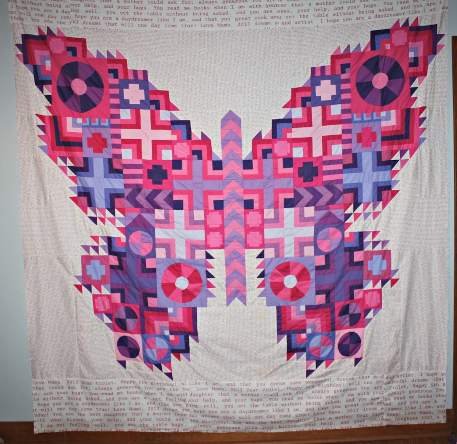 Butterfly Quilt Pattern 2nd Edition by Tula Pink, Bright Colorful ...