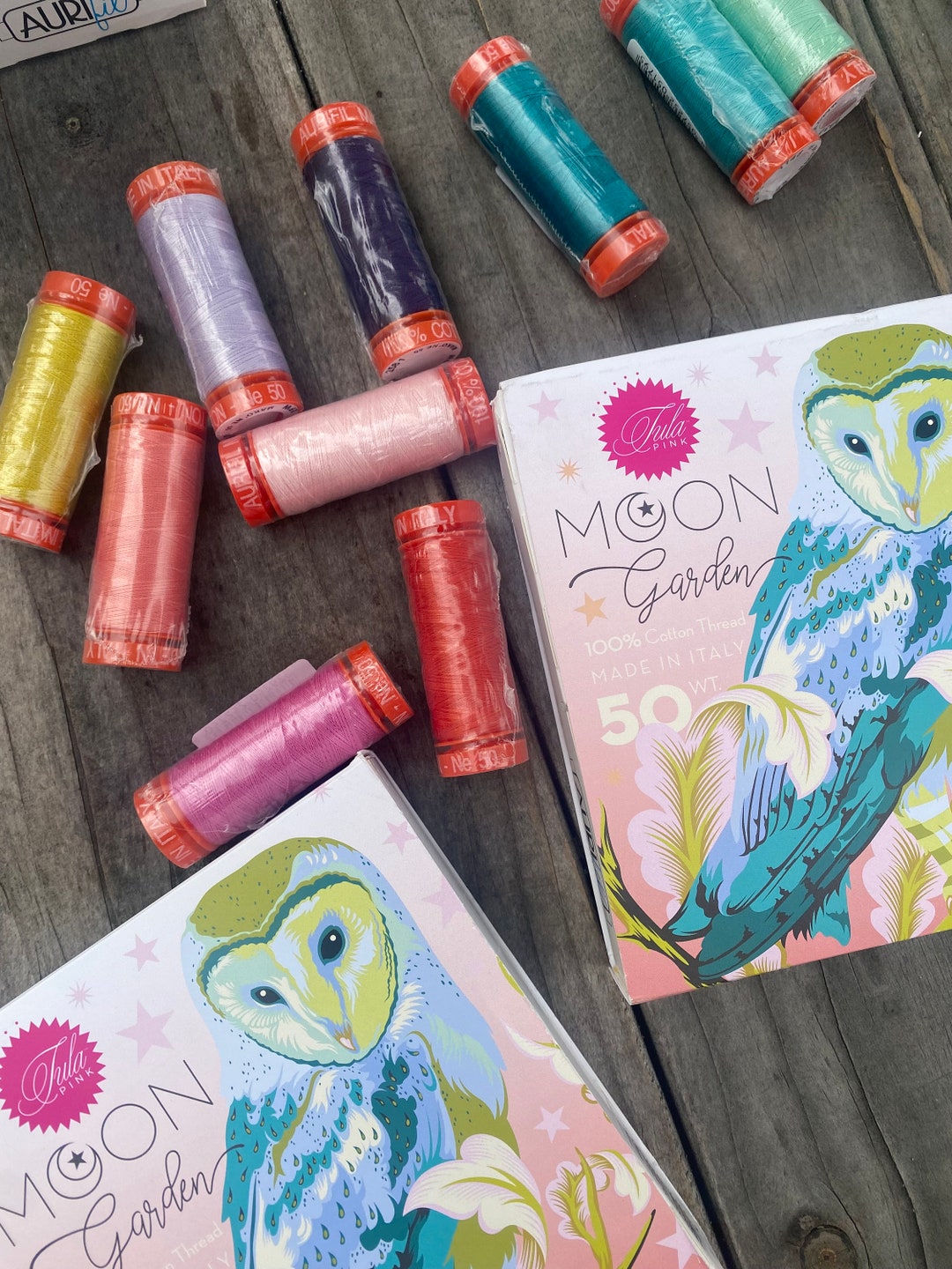 Tula Moon Garden Thread Collection 50wt 10 Small Spools - Etsy