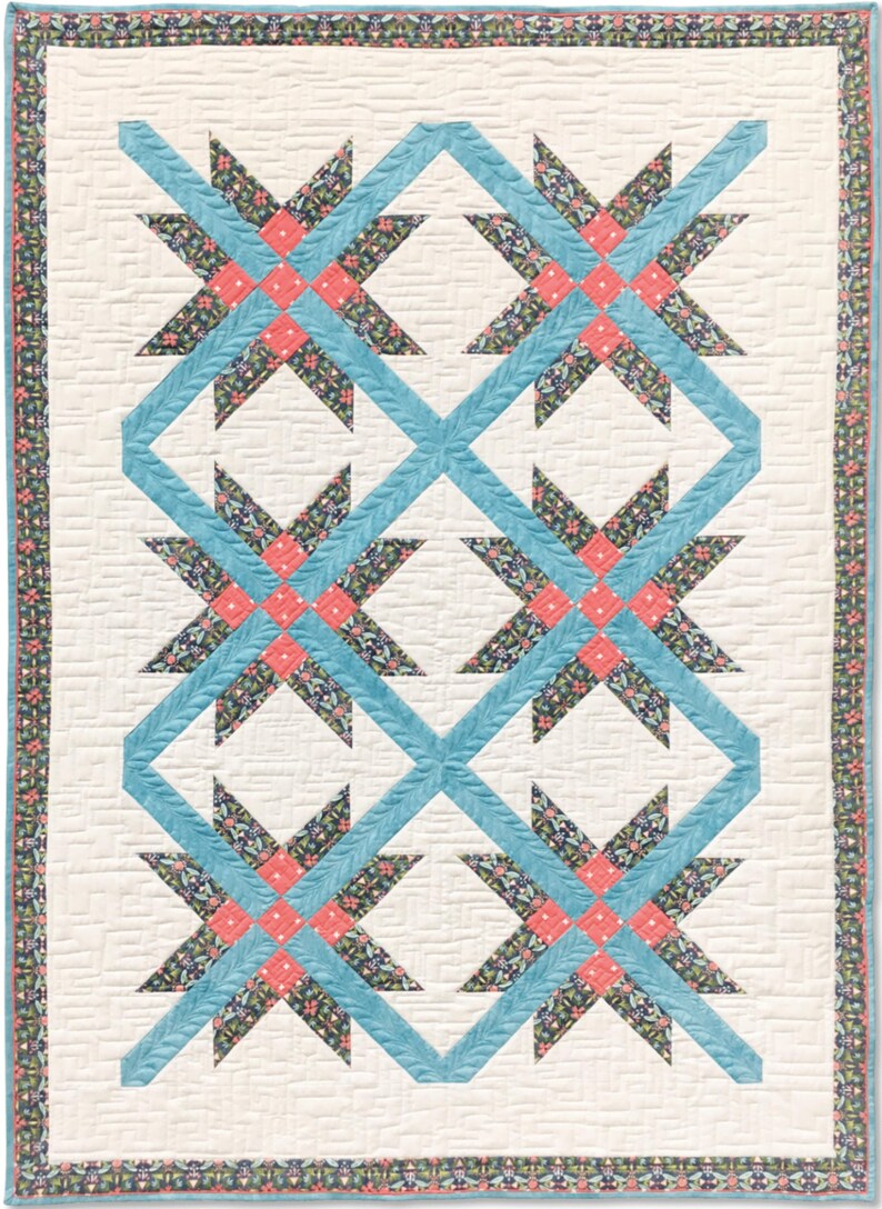Mexican Star Quilt Pattern Digital Pattern, Downloadable, Print From ...