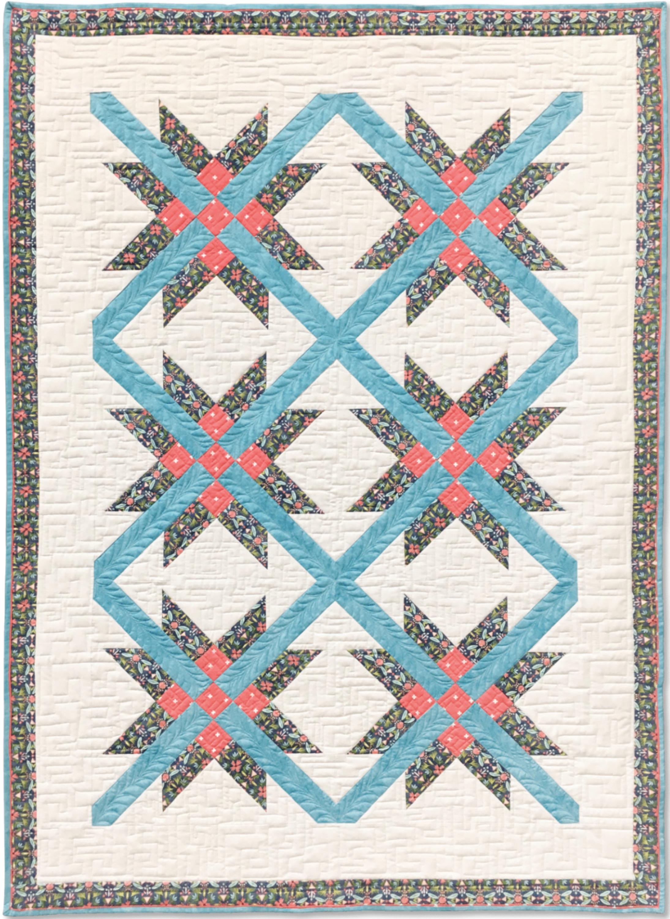 Mexican Star Quilt Pattern Digital Pattern, Downloadable, Print From ...