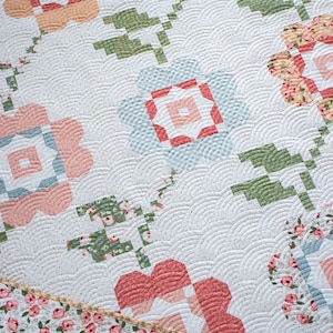 Country Rose Quilt Kit by Lella Boutique Moda Precuts - Etsy