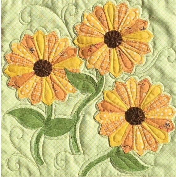 Sunny Sunflowers Block Kit Fun on the Farm | Etsy