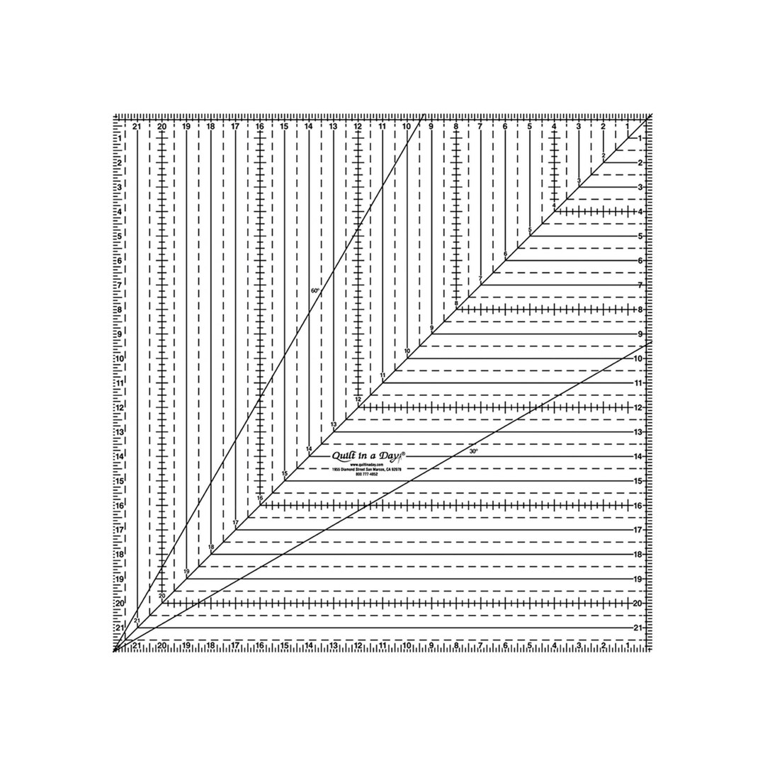 22x22 Inch Square up Ruler by Quilt in a Day, Large Square Ruler for ...
