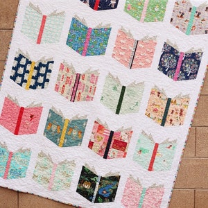 Angela Pingel Designs: Book Nerd Quilt Pattern - Fat Quarter Friendly ...