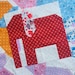Stomping Ground Quilt Pattern by Wendy Sheppard - Cute Elephant Quilt ...