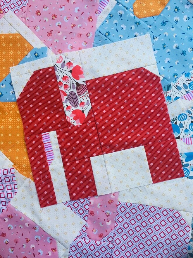 Stomping Ground Quilt Pattern by Wendy Sheppard - Cute Elephant Quilt ...