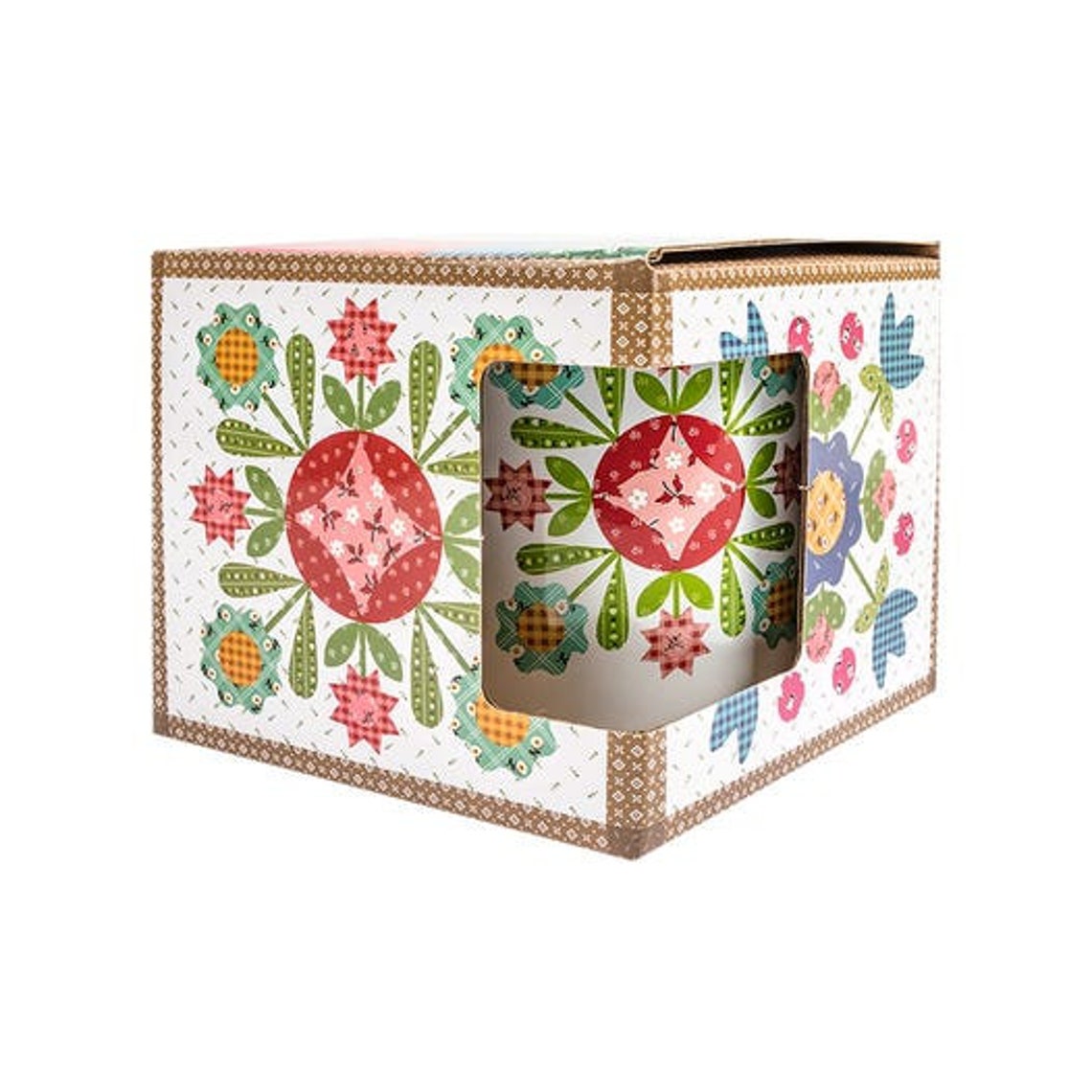 LIMITED EDITION Lori Holt Enamel Tin Mugs We're Not Sure - Etsy