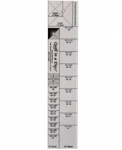 The Log Cabin Ruler by Quilt in a Day Companion to Forty - Etsy