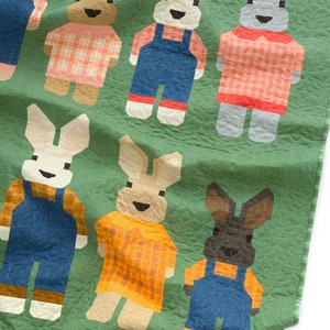 The Bunny Bunch Quilt Pattern by Elizabeth Hartman - Etsy