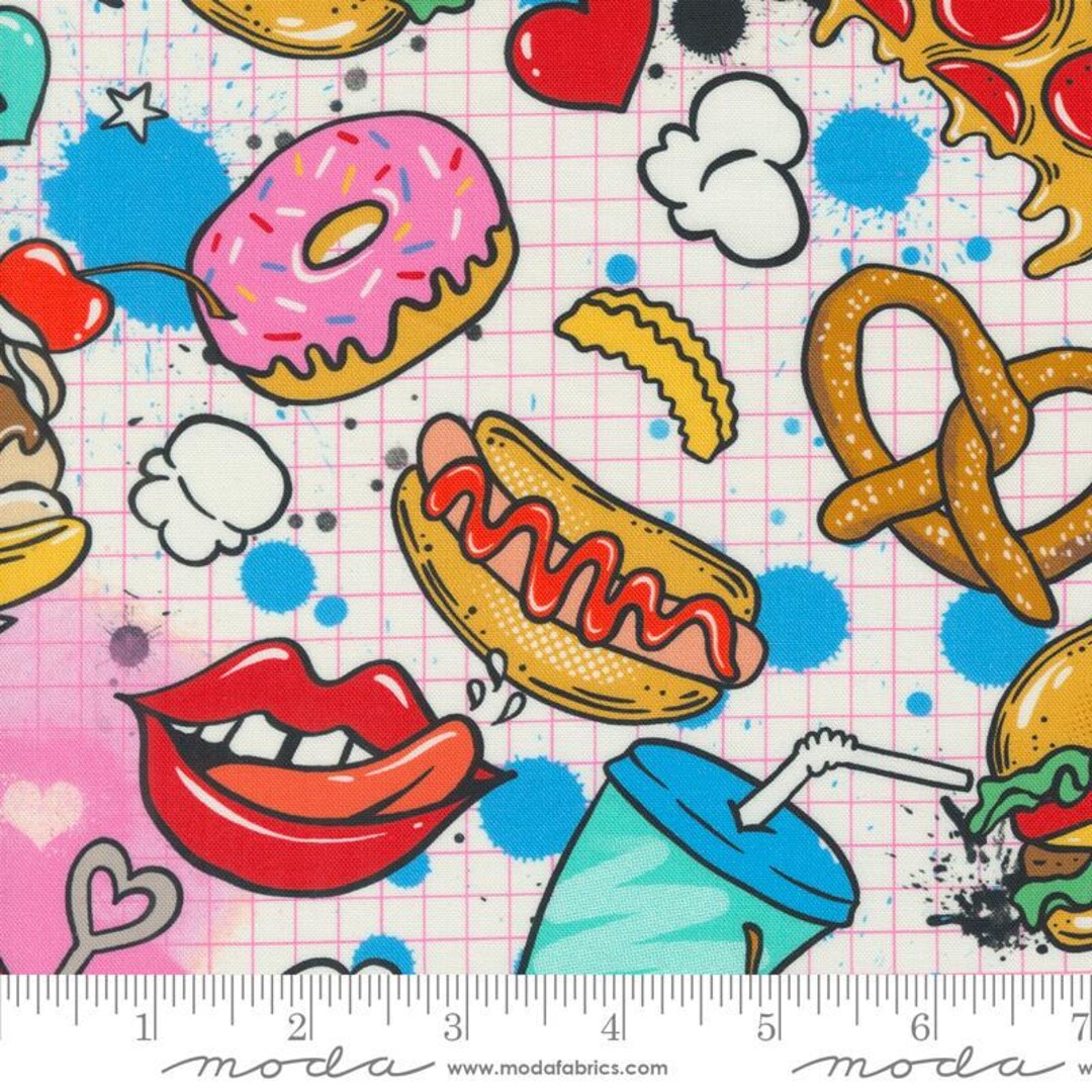 Snack Shack by Crystal Manning for Moda Fabrics - Hungry Like A Wolf ...