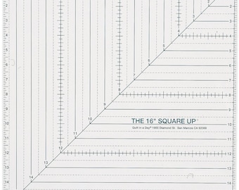 Quilt in A Day Triangle Square up Ruler - Etsy