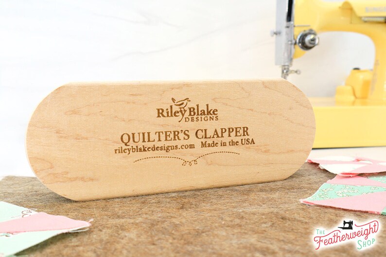 Riley Blake 7 Quilters Clapper Seam Pressing Clapper - Etsy