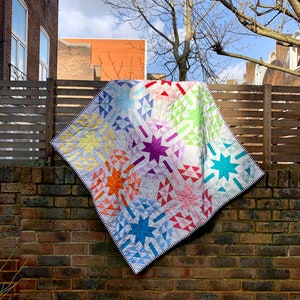 Aglow Quilt Pattern by Morgan Mccollough From Modernly Morgan - Fat ...