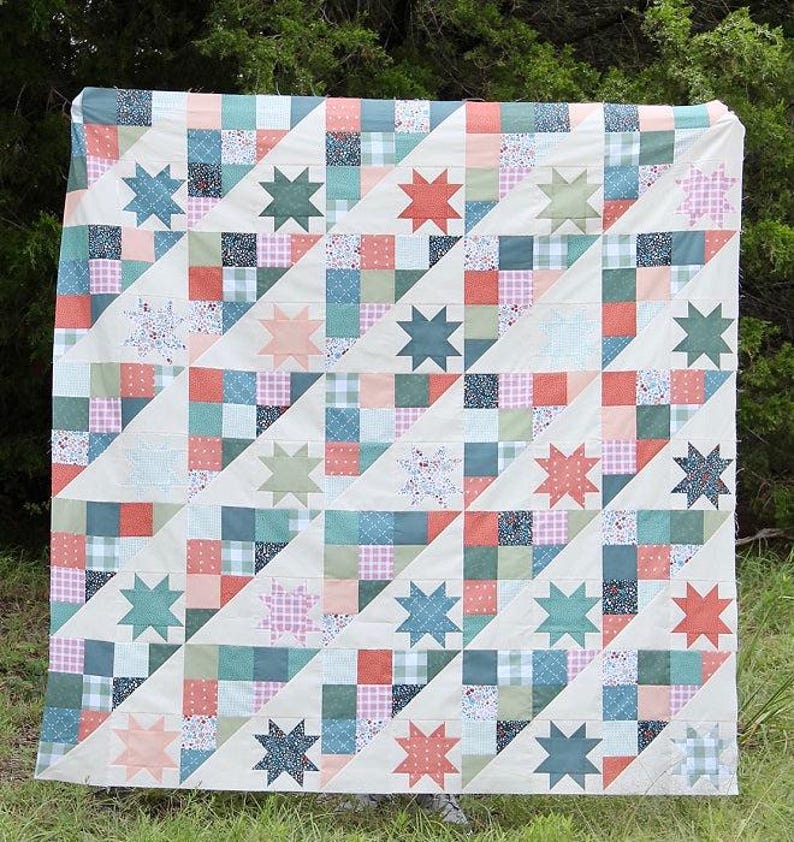 Hodgepodge Quilt Pattern by Modernly Morgan - Fat Quarter and Scrap ...