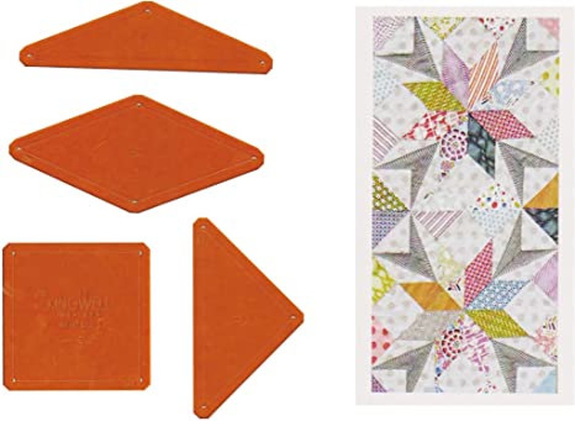 Winki Stars acrylic Template Only by Jen Kingwell Designs - Etsy