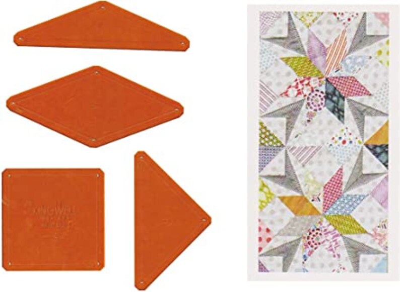 Winki Stars acrylic Template Only by Jen Kingwell Designs - Etsy