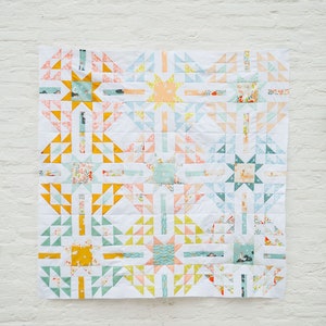 Aglow Quilt Pattern by Morgan Mccollough From Modernly Morgan - Fat ...