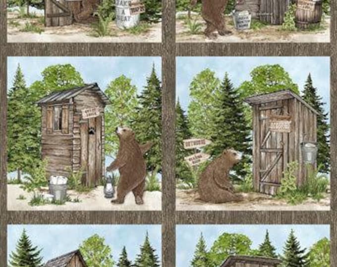 Bear Panel - PANEL - Bear Necessities by Deborah Edwards for Northcott ...