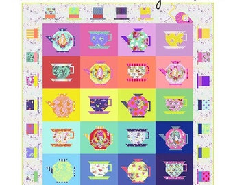 Mad Hatter Tea Party Quilt - Etsy