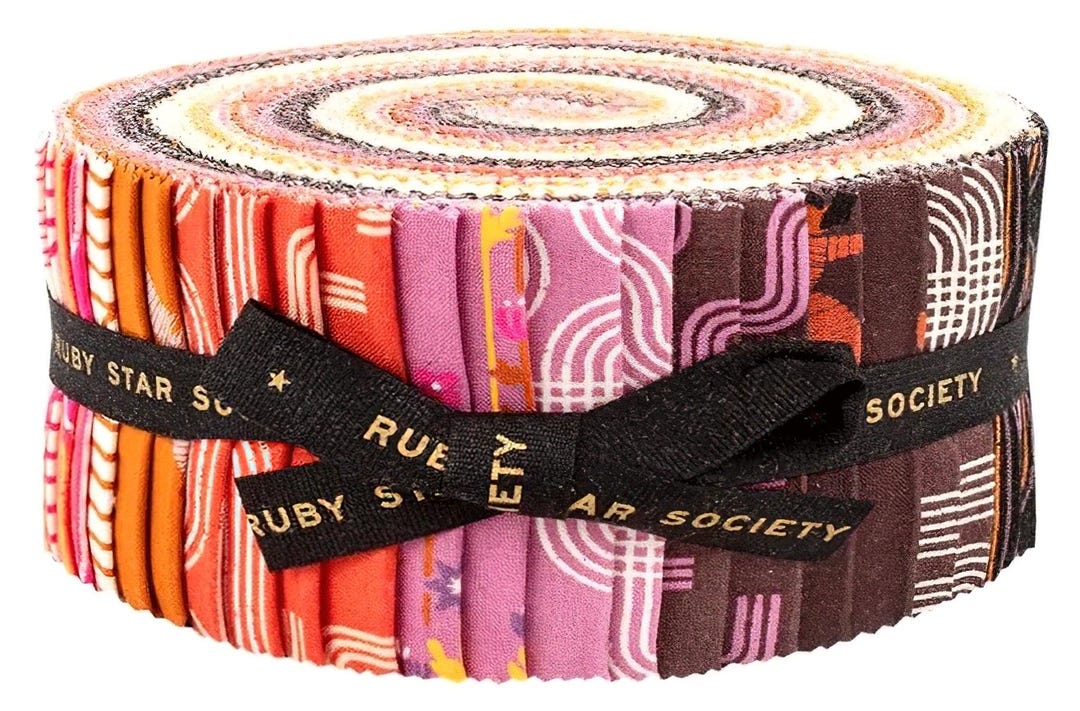 Linear Jelly Roll by Rashida Coleman Hale for Ruby Star Moda Precuts - Etsy